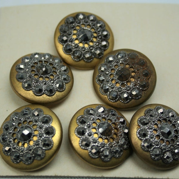 Cut Steel Buttons - Etsy