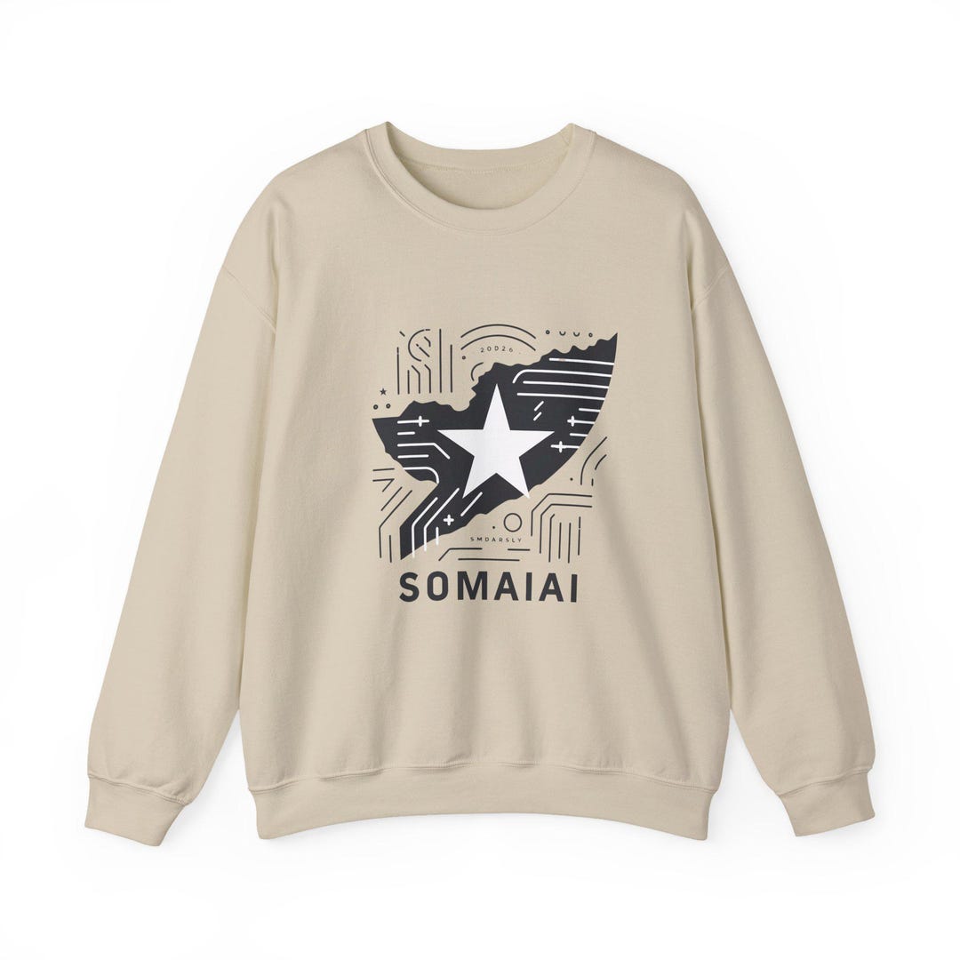 Somalia Star Map Sweatshirt | Somali Flag Star Design - Etsy Canada