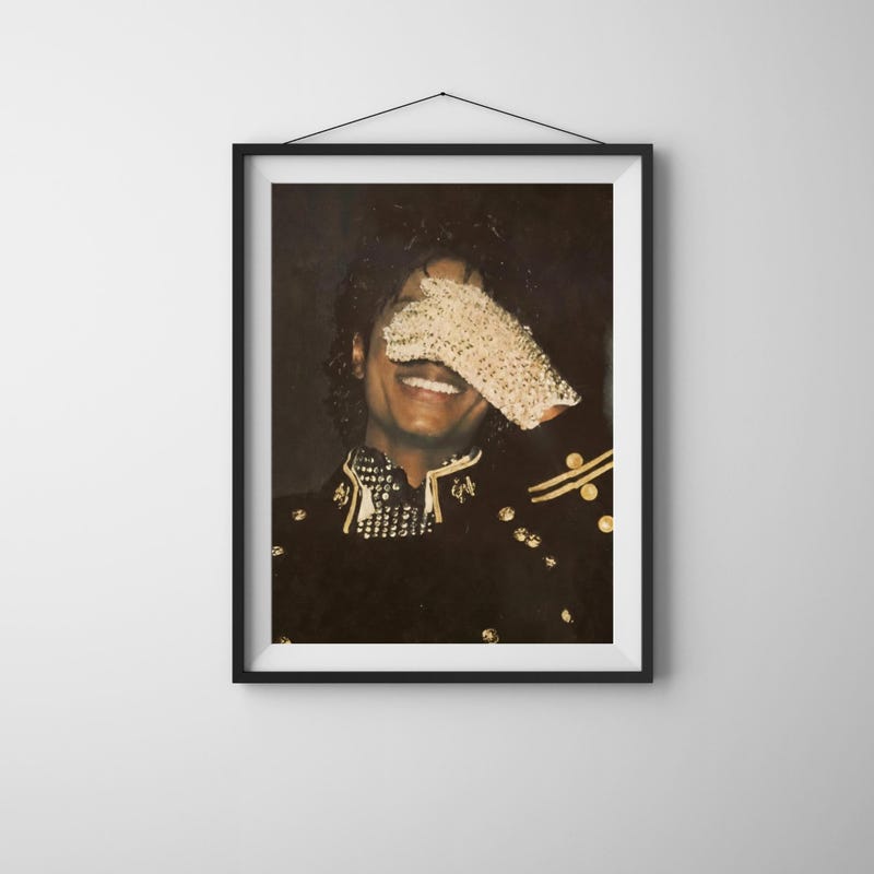 Michael Jackson 80s Poster - Etsy Canada