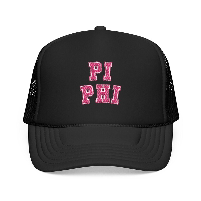 Pi Beta Phi Trucker Hat Greek Life Foam Mesh Hat Sorority Baseball Cap ...