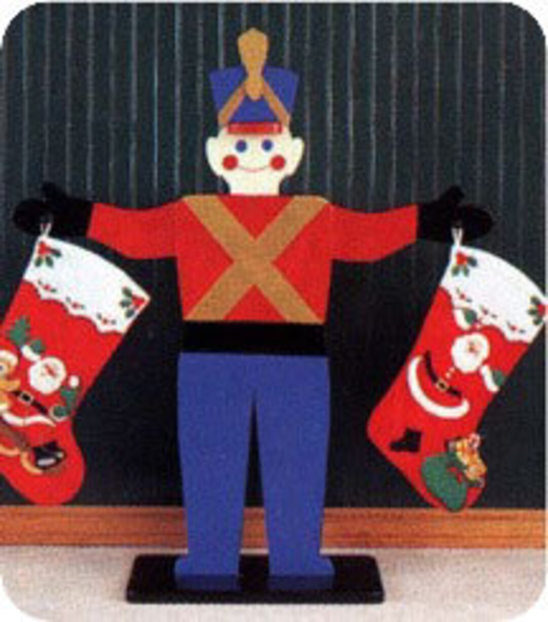 Toy Soldier Stocking Holder Project - Scroll Saw, Woodworking Project ...