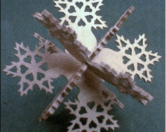 Scroll Saw Snowflake - Etsy