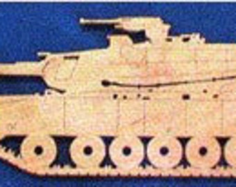 M1 Abrams Tank Scroll Saw Woodworking Project Plan - Etsy