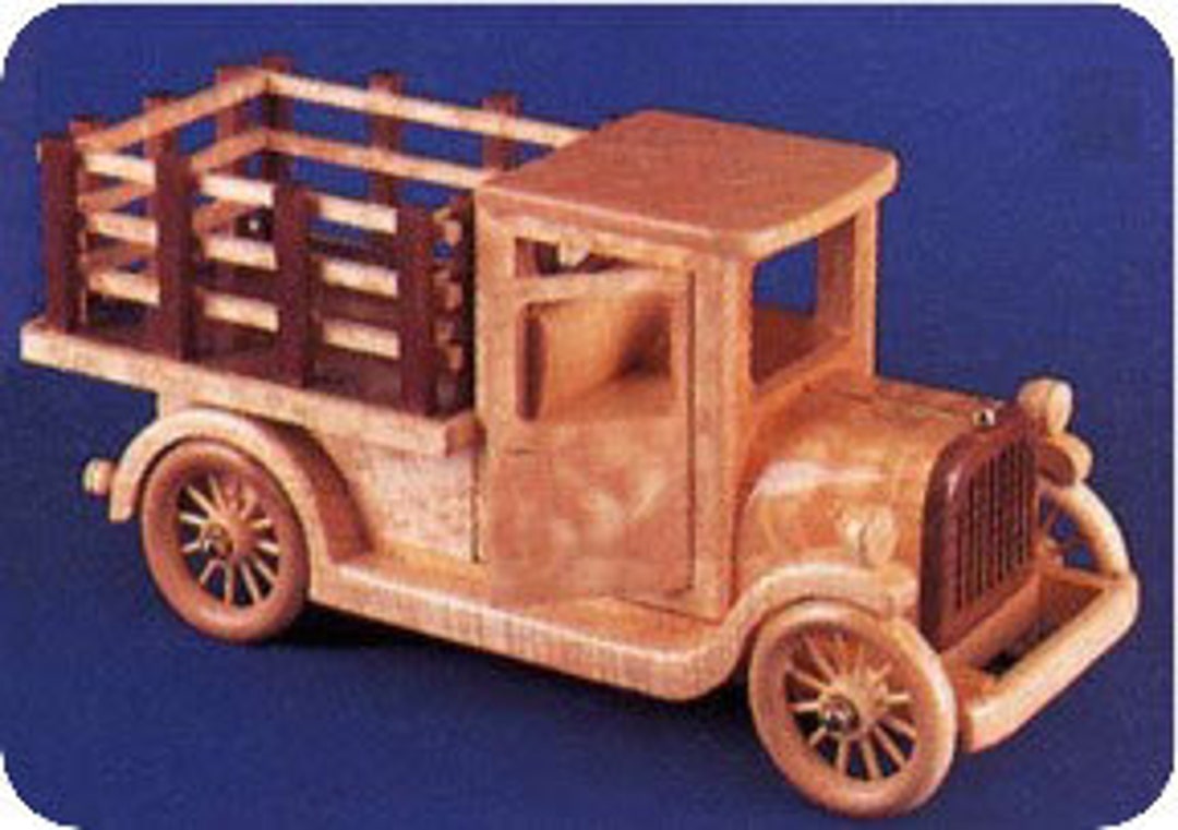 1926 Ford Model AA Stake Bed Project - Scroll Saw, Woodworking Project ...