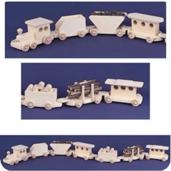 Scroll Saw Train - Etsy