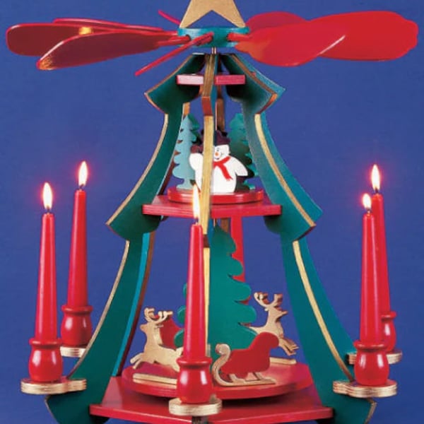 Karussell Kerzen Weihnachten