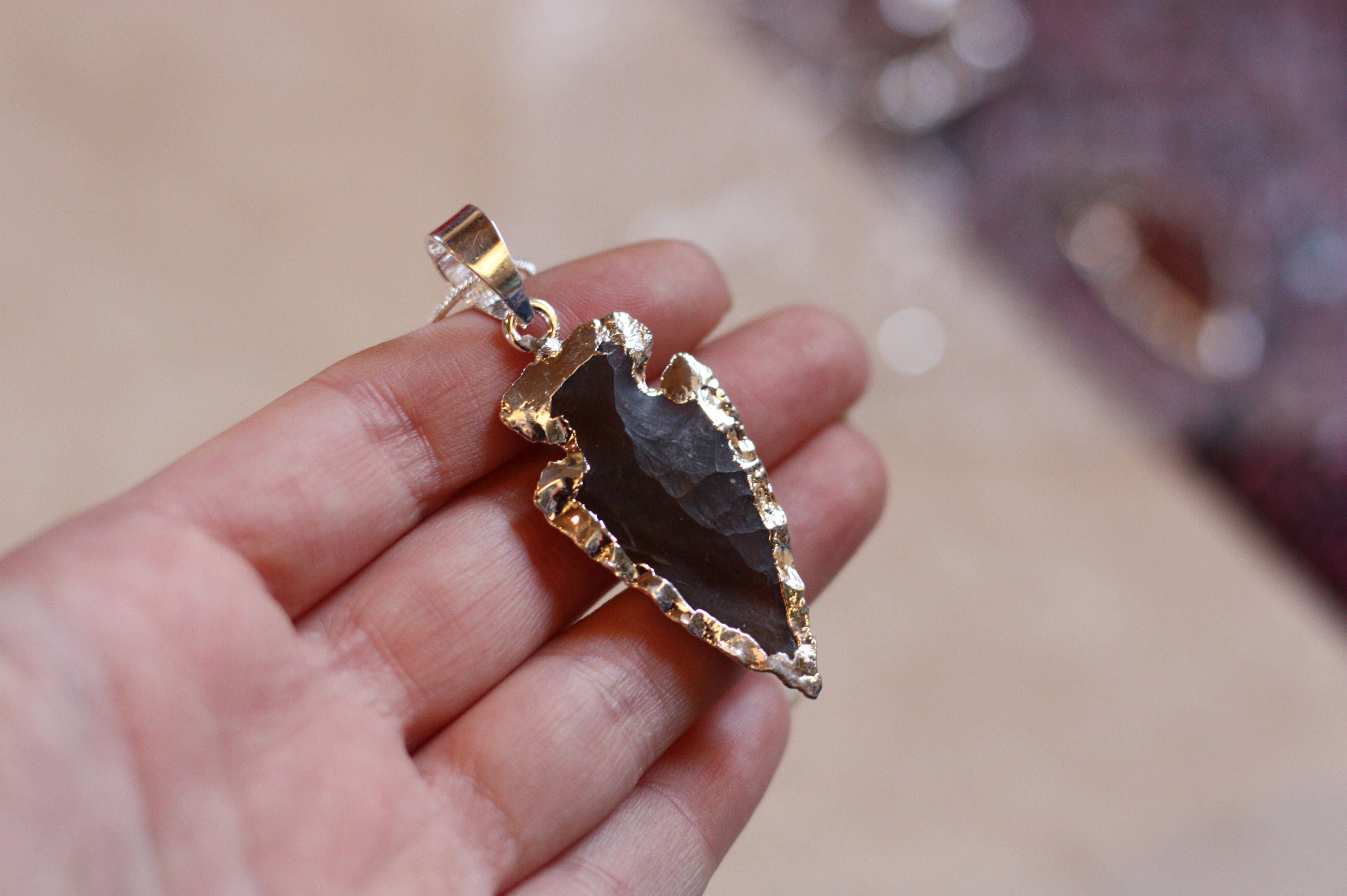 AGATE ARROW NECKLACE - Arrow Jewellery - Navajo - Native American ...