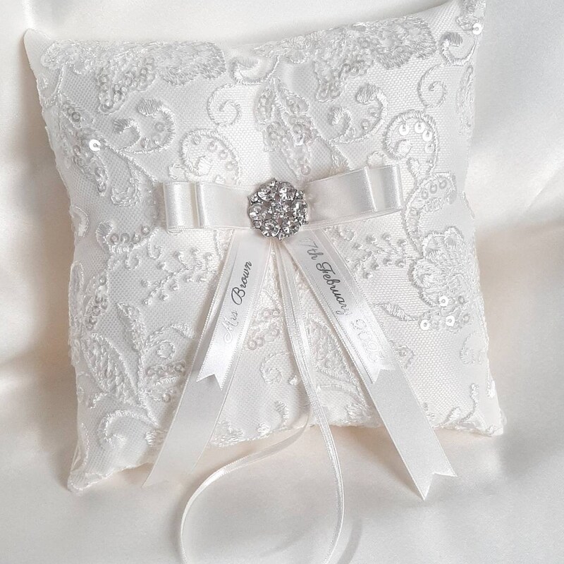 Luxury Ring Pillow - Etsy