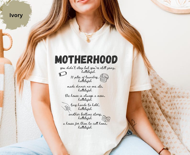 Everything Hallelujah Shirt Motherhood Custom | Christian Mom Religious ...