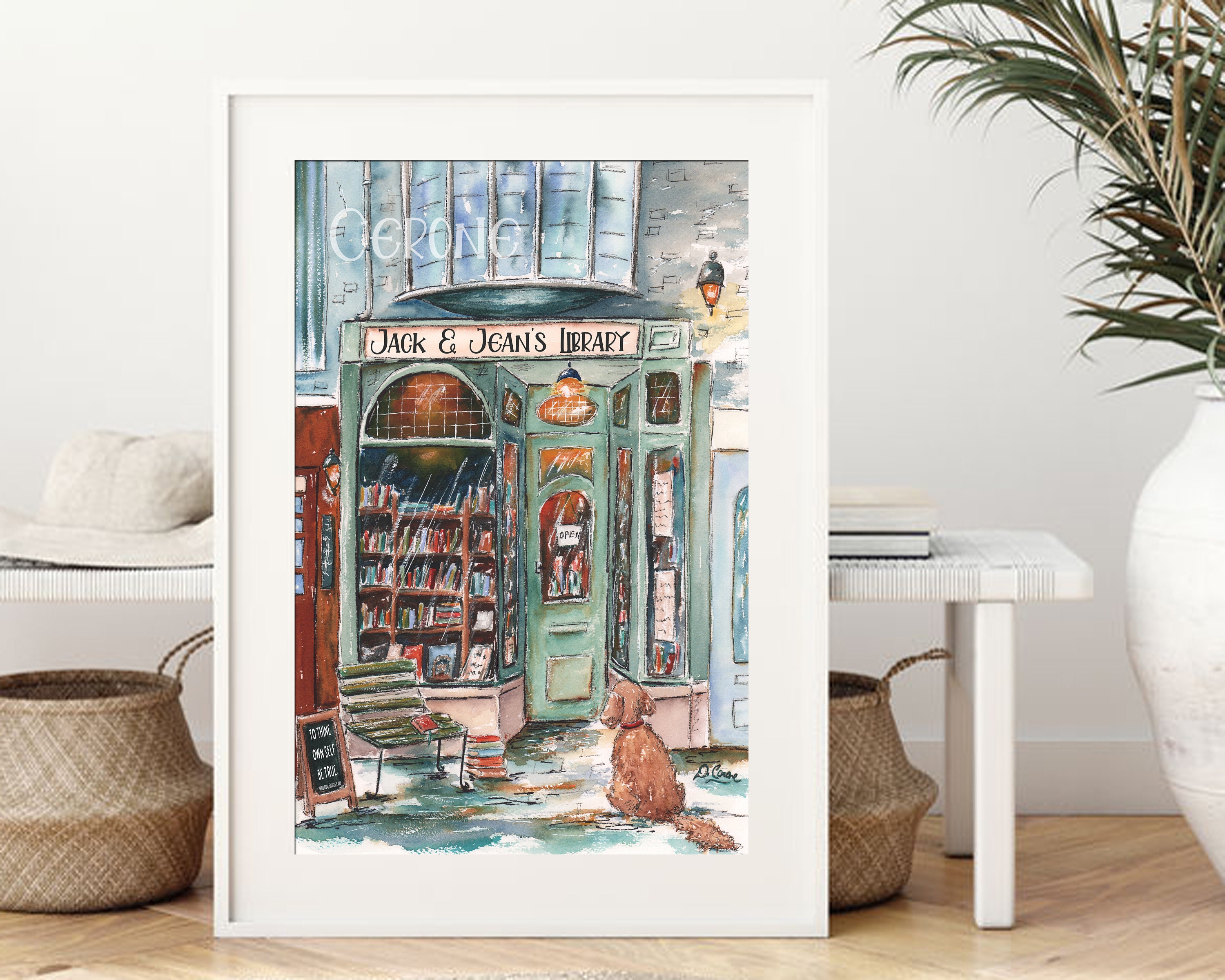 Kids Library Painting