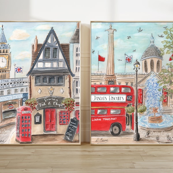 Double Decker Bus - Etsy