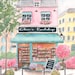 Set of 2 PERSONALIZED Book Store Art Prints, Girl Book Art, Unique Gift ...