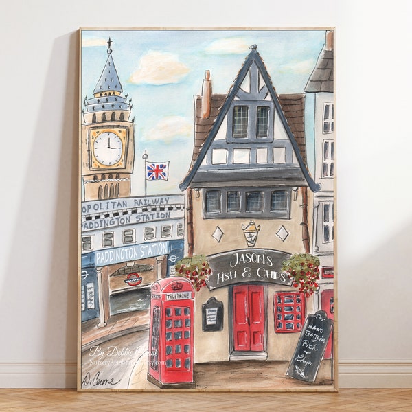 London Theme Party - Etsy