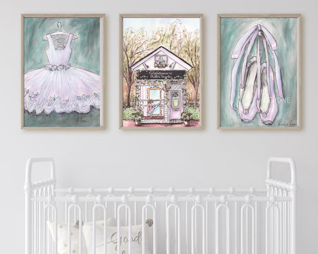 Custom Personalized Ballerina Prints, Gift for Little Girl, Ballet ...