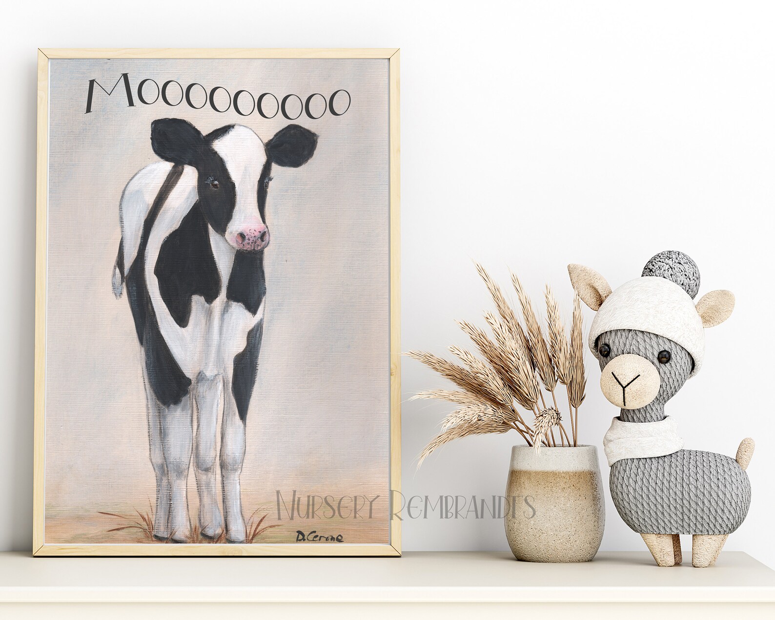 Farm Animal Prints Barnyard Nursery Wall Art Set of 4 - Etsy