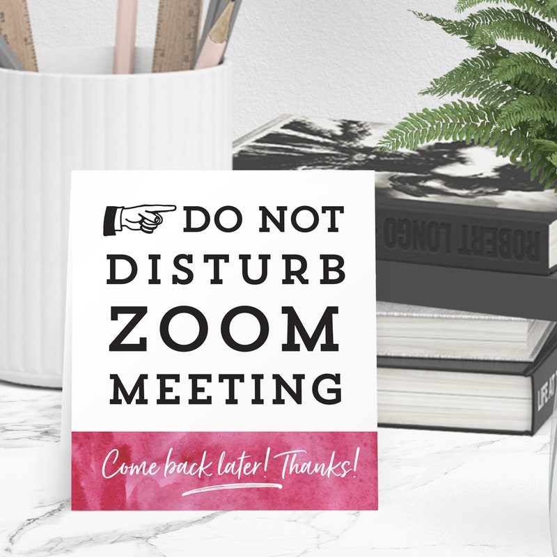 In a Meeting Sign - Etsy