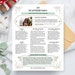 Editable Newsletter Template US Letter: Year in Review, Office, or ...