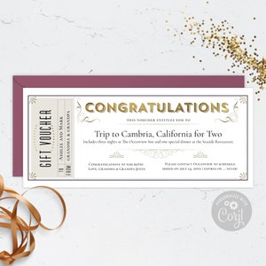 Elegant Congratulations Gift Certificate Template for Graduation ...