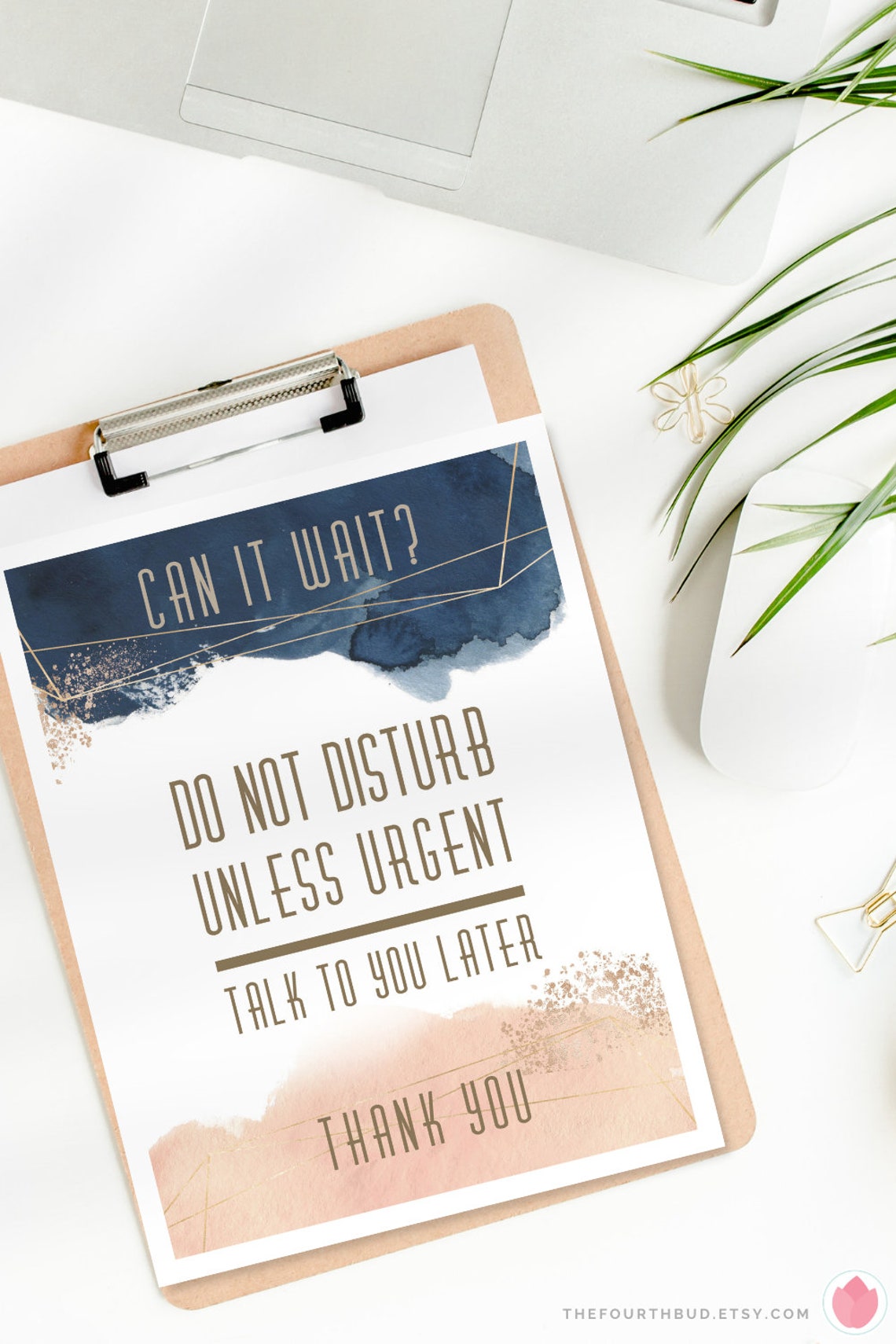 Set of 9 Printable Do Not Disturb Door Signs for the Girl Boss ...