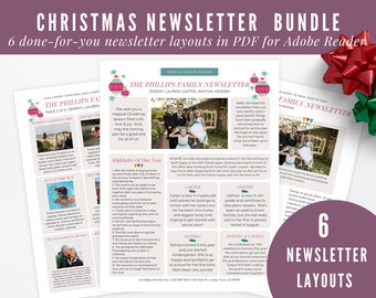 December PTO PTA Editable Newsletter Holiday School Calendar - Etsy