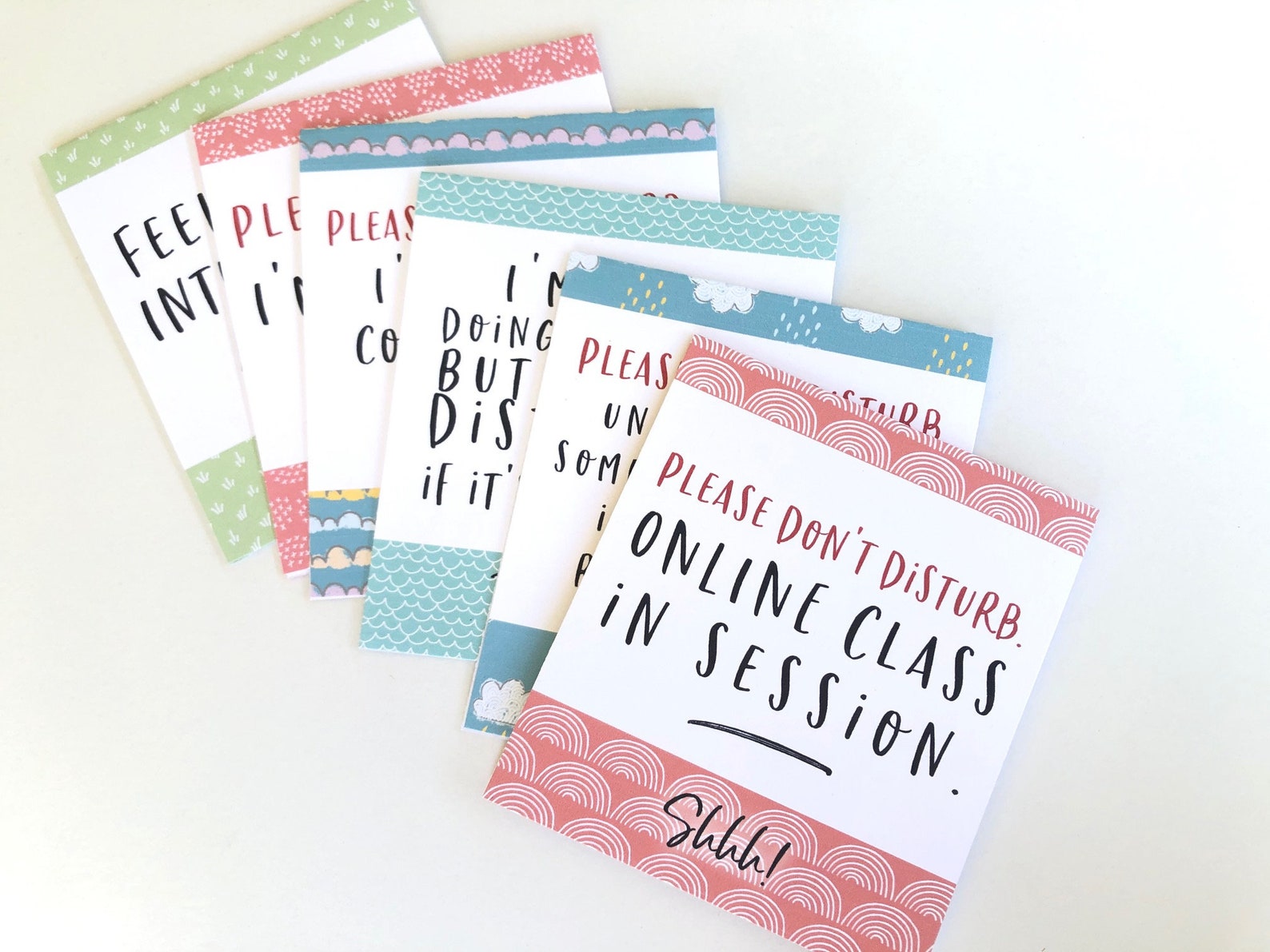 Do Not Disturb Desk Sign for Students / Printable Table Tents - Etsy