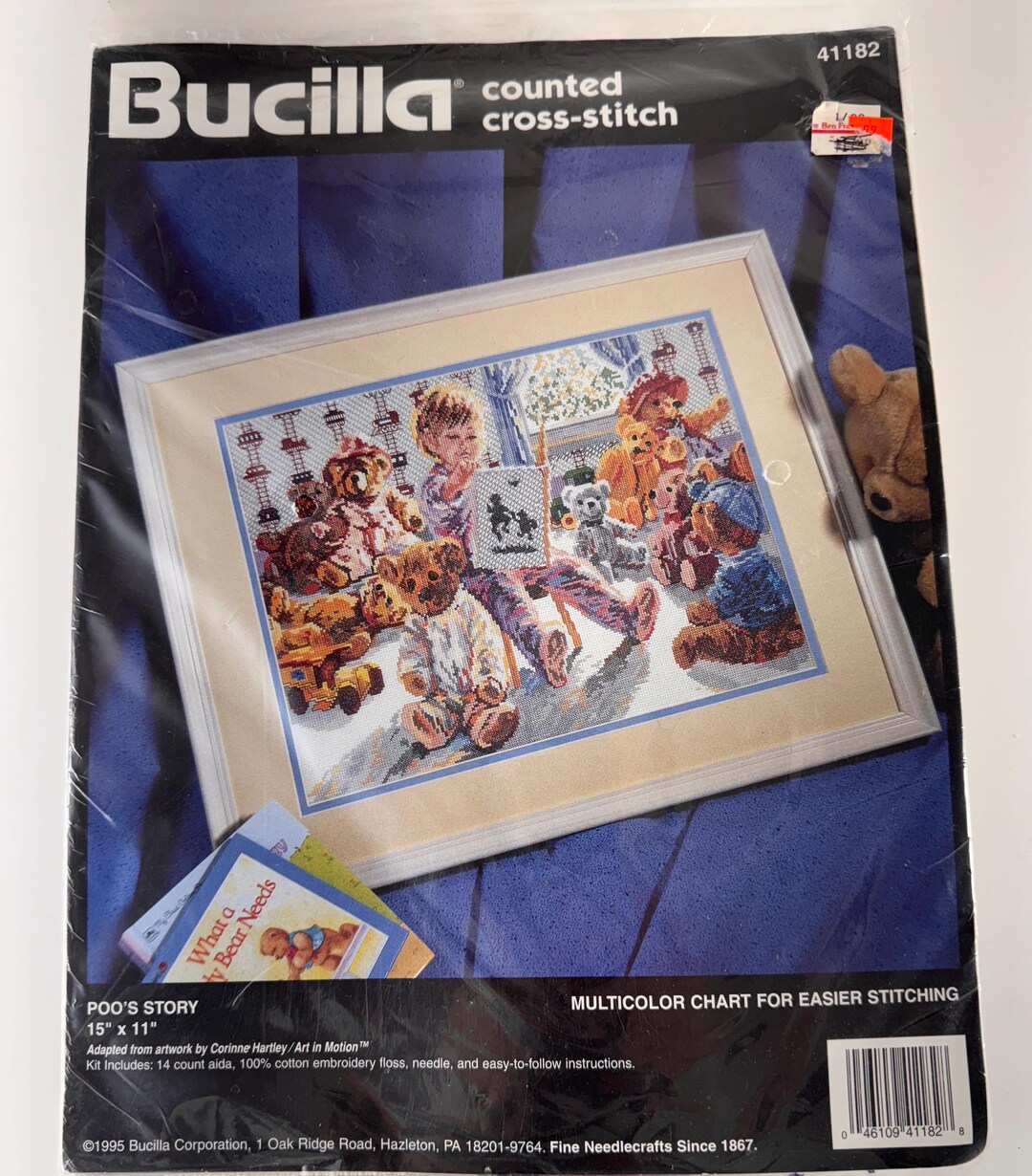 Bucilla Poo's Story Counted Cross Stitch Kit #41182 Corrine Hartley ...