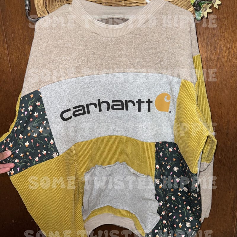 Carhartt Hoodie Upcycled - Etsy
