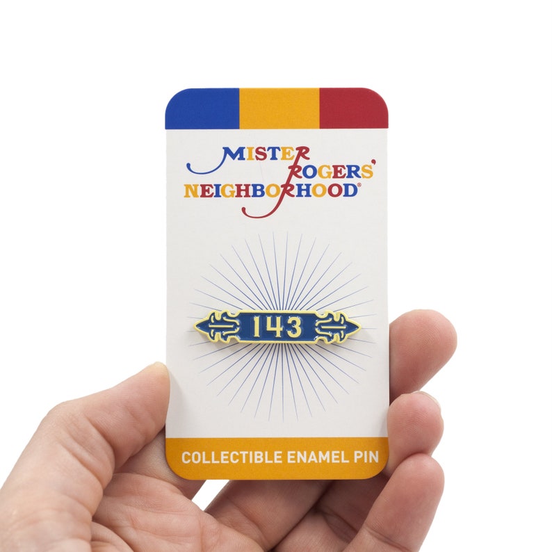 143 Enamel Pin Mister Rogers Neighborhood Officially Etsy