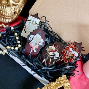 Gothic Mystery Box - Enamel Pins Gatcha Blind Box B Grade - Etsy
