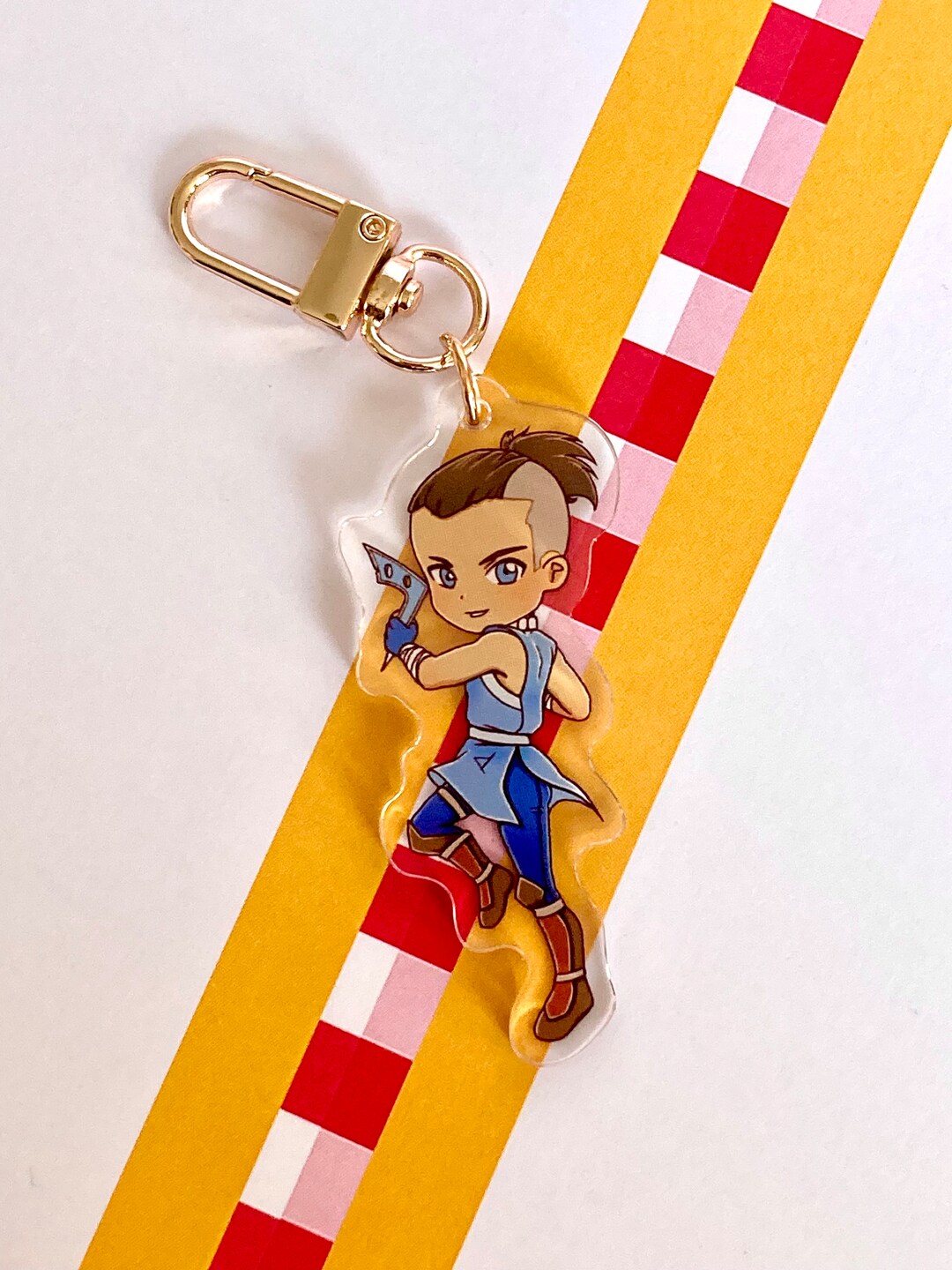 Sokka Avatar the Last Airbender Keychain Charm - Etsy