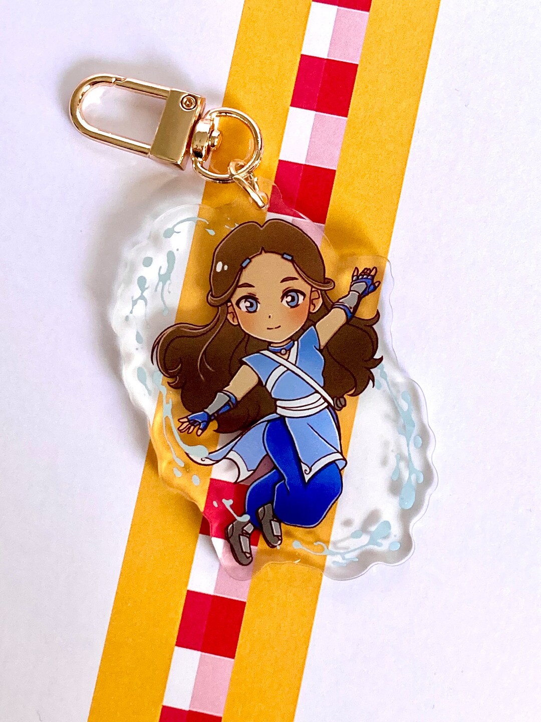 Katara Avatar the Last Airbender Keychain Charm - Etsy