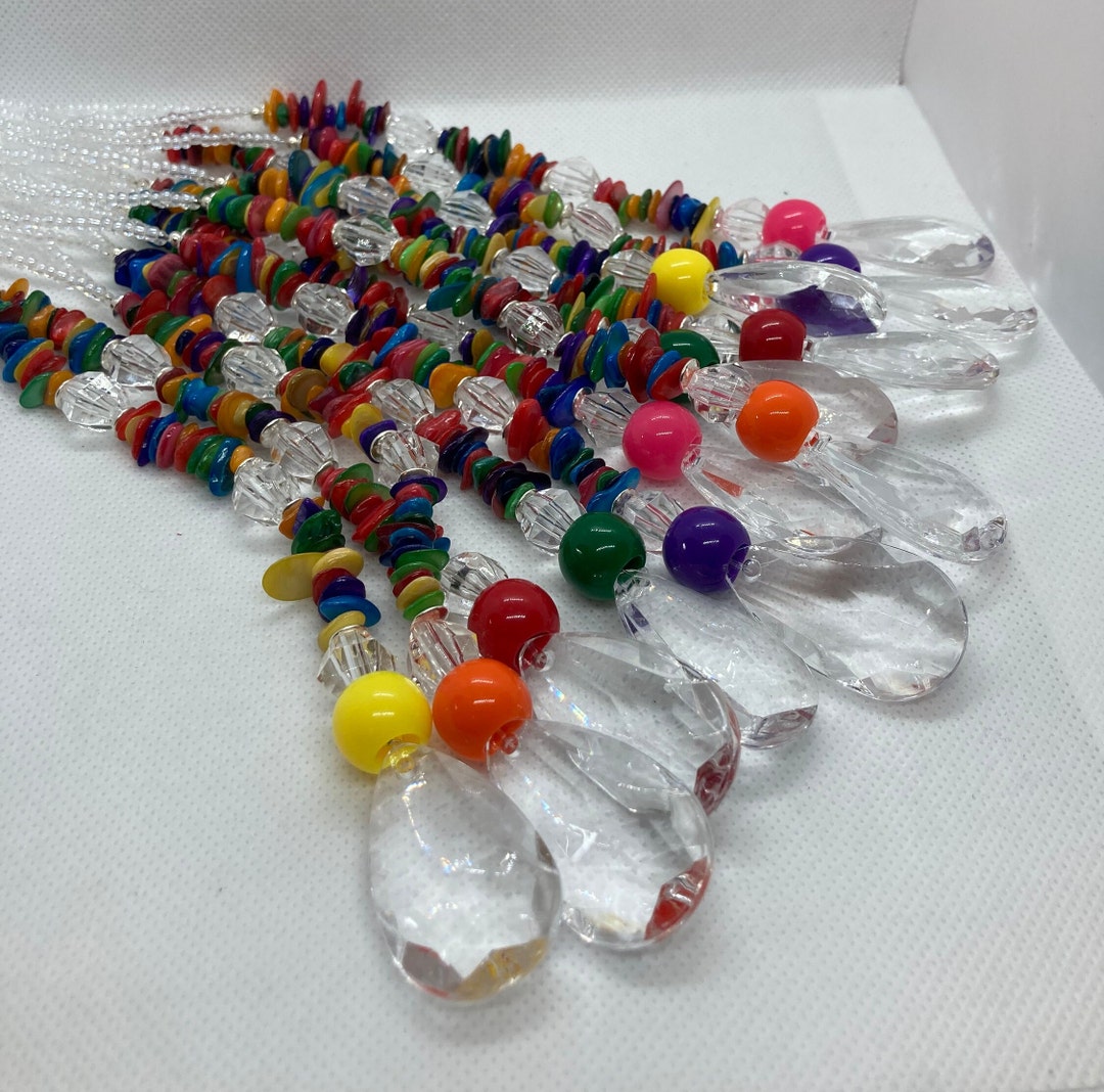 Beaded Shower Curtain Bling Hook Accessory Decorative Shower Curtain ...