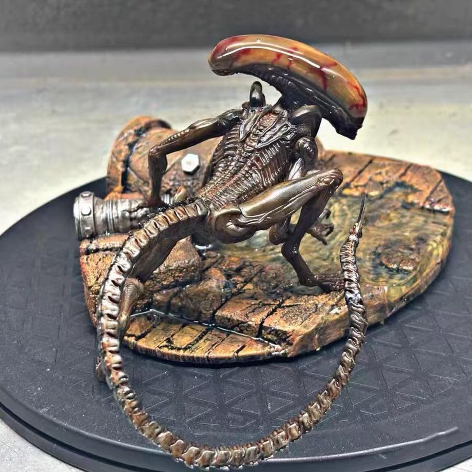 Xenomorph Figurine/scene 1/12 Scale Model, Statue, Xenomorph Figurine ...