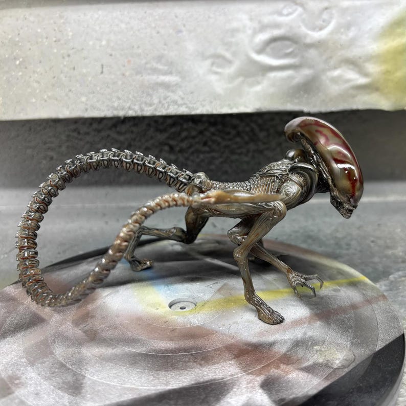 Xenomorph Figurine/scene 1/12 Scale Model, Statue, Xenomorph Figurine ...
