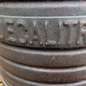 Antique French Decalitre Measuring Bucket, Antique Decalitre - Etsy