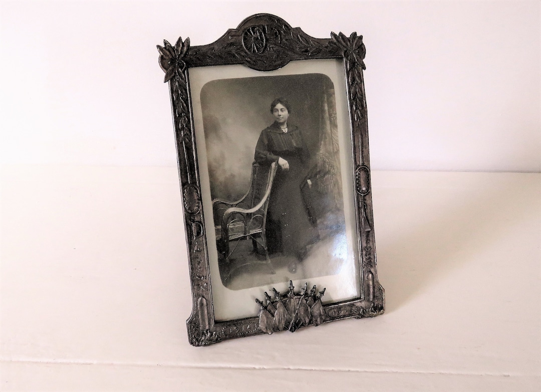 Antique French WW1 Photo Frame, Military Photo Frame - Etsy