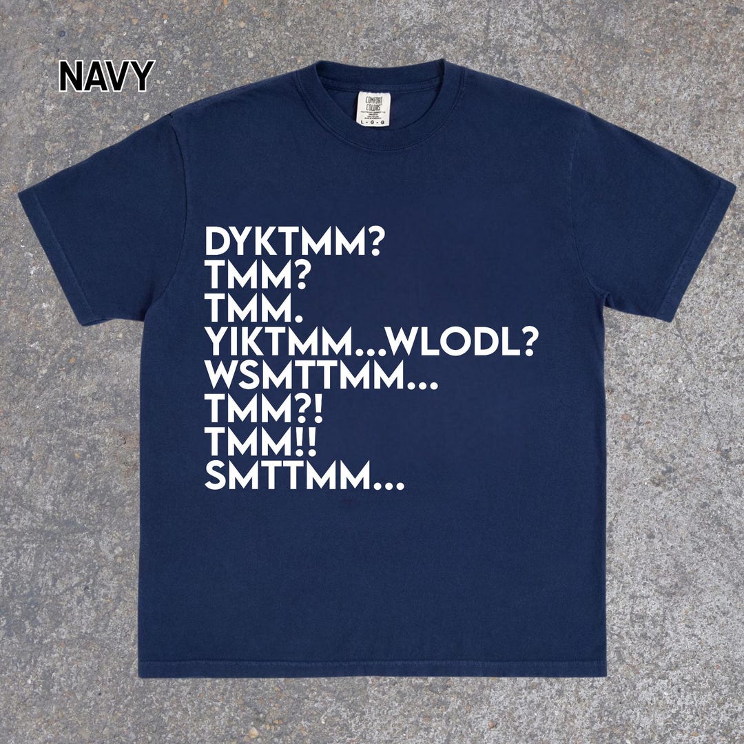 Do You Know the Muffin Man DYKTMM T Shirt - Etsy