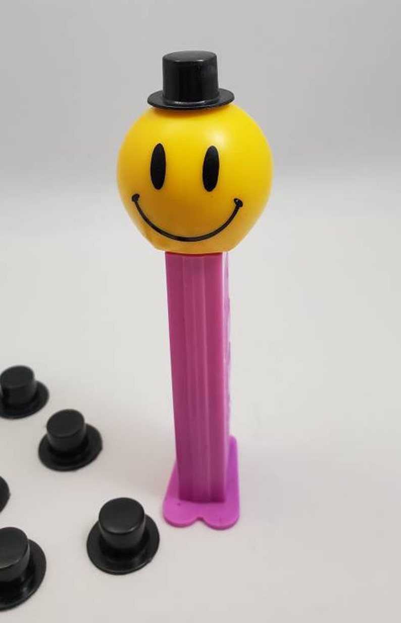 Mini Plastic Black Top Hat, 12 Miniature Craft Hats, Snowman Hat, Doll ...