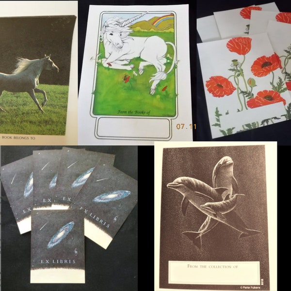 Vintage Book Plates - Etsy