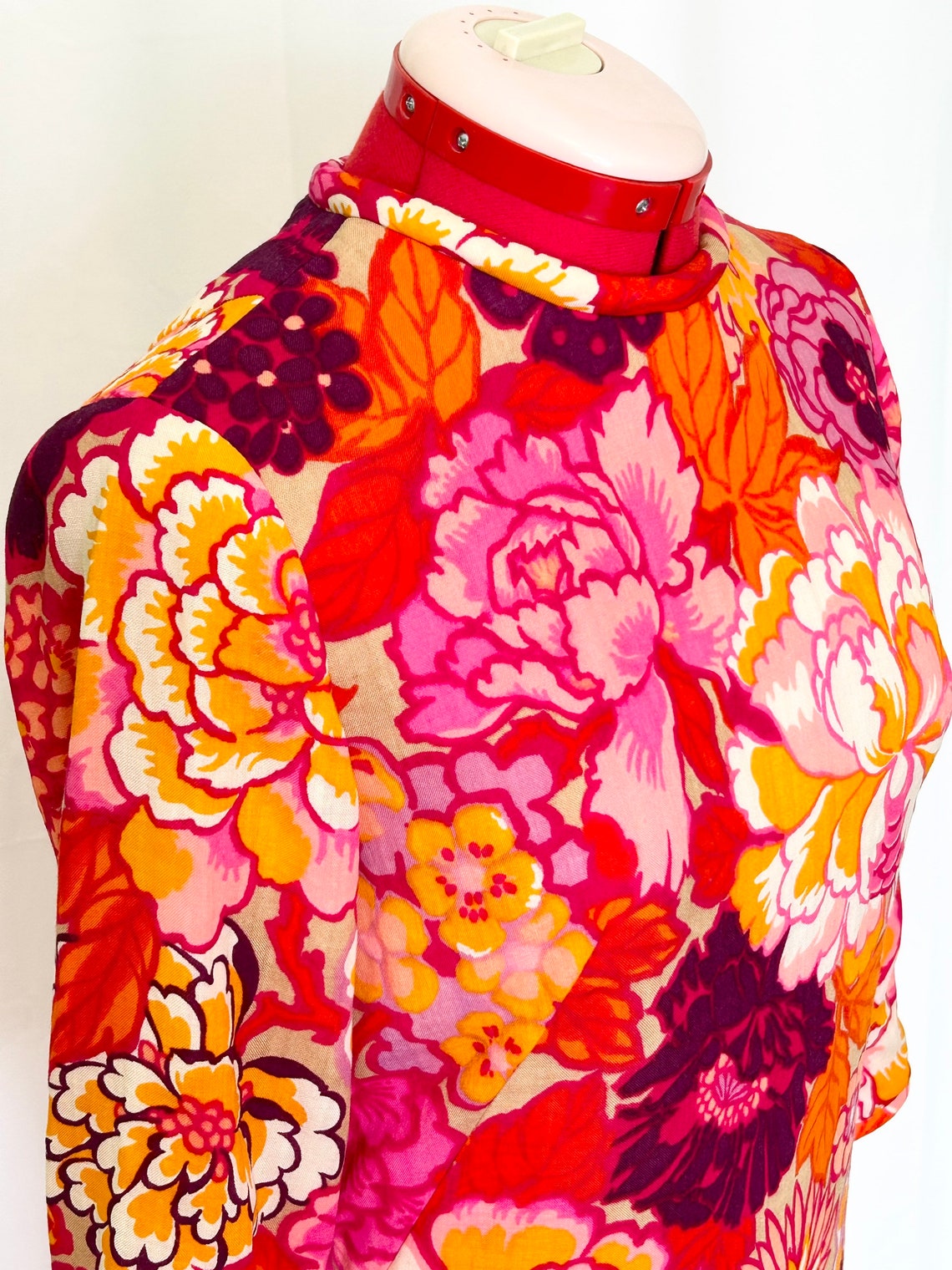 Vintage 1960s Tanner of North Carolina Shift Dress - Etsy