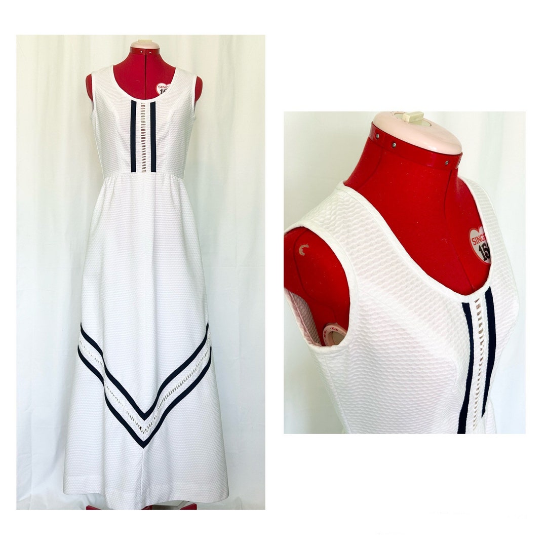 Vintage 1960s Fantasia Phoenix White Dress - Etsy