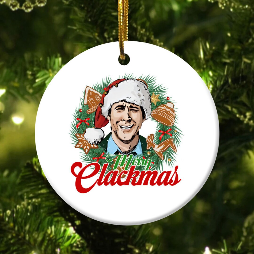 Merry Clarkmas Vintage Christmas Clark Griswold Ornament - Etsy