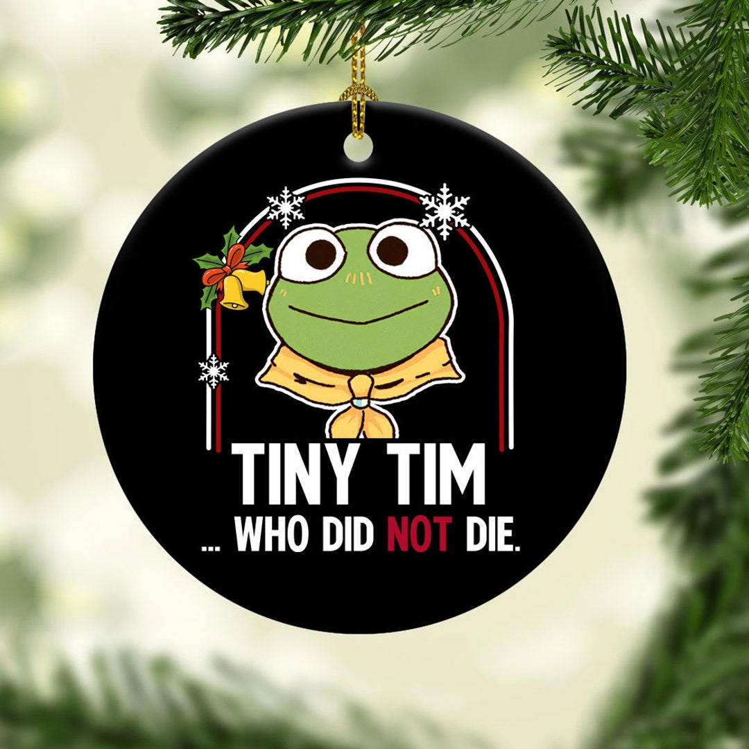 Robin the Frog Tiny Tim Who Did Not Die Ornament the Muppet - Etsy