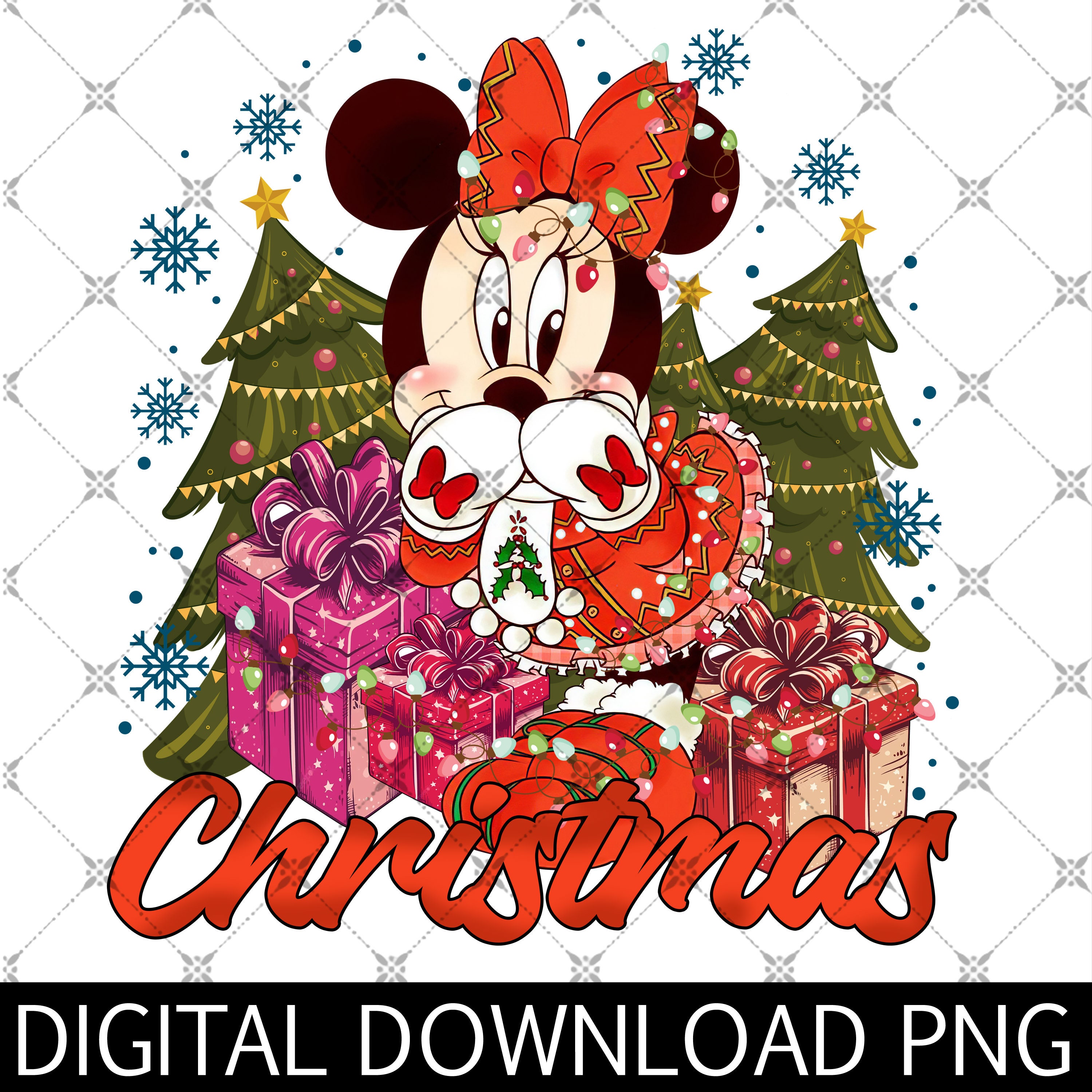 Minnie Mouse Christmas Png