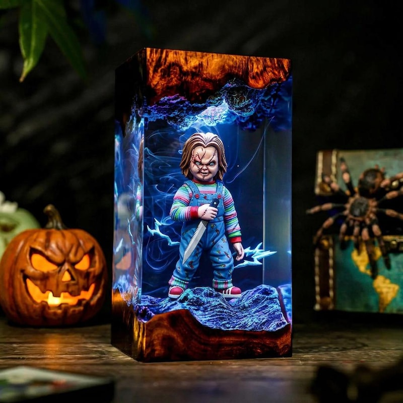 Resin Lamps Halloween - Etsy