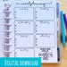 PRINTABLE - CLASSIC Happy Planner Healthy Habit Tracker | Classic Happy ...