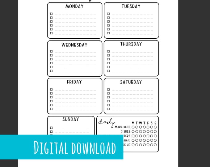 PRINTABLE - CLASSIC Happy Planner Reading Log | Happy Planner Insert ...