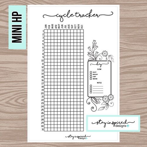Mini Happy Planner Habit Tracker Habit Tracker Printable - Etsy