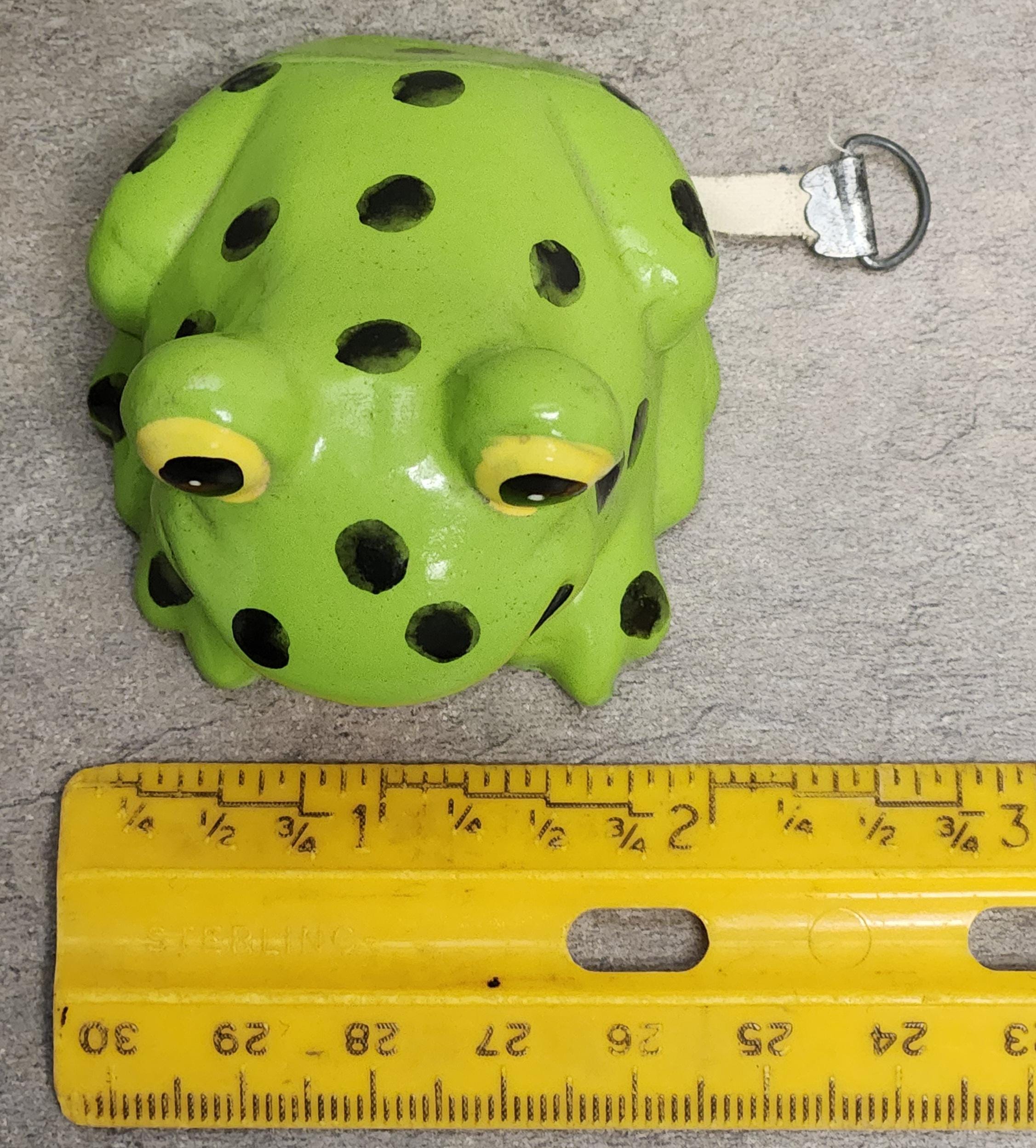 Frog Tape Measure 'A Lorrie Design' Vintage Retractable Rotary Sewing ...