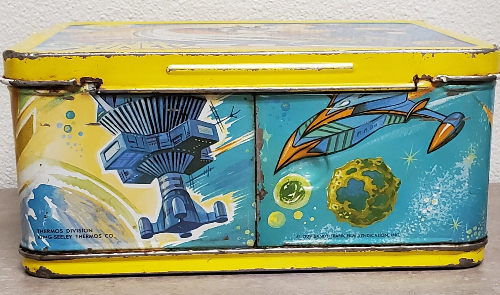 Vintage 1979 Battle of the Planets King-seeley Metal Lunchbox no ...